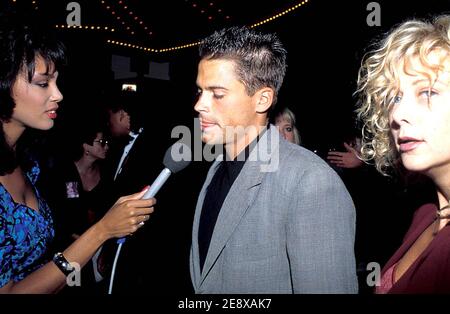 Rob Lowe 1990 Credit: Ralph Dominguez/MediaPunch Stock Photo - Alamy