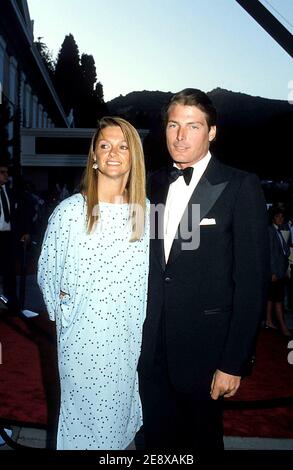 Christopher Reeve And Gae Exton Credit: Ralph Dominguez/MediaPunch ...