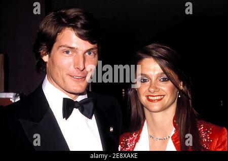 Christopher Reeve and Gae Exton 1979 Credit: Ralph Dominguez/MediaPunch ...