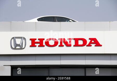 HONDA Fit logo Stock Photo - Alamy