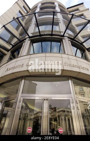 Illustration of the Autorite des marches financiers (AMF) headquarters ...