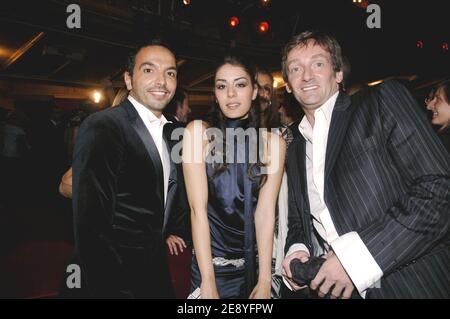 Kamel Ouali and Sofia Essaidi attend the premiere of new musical show ...