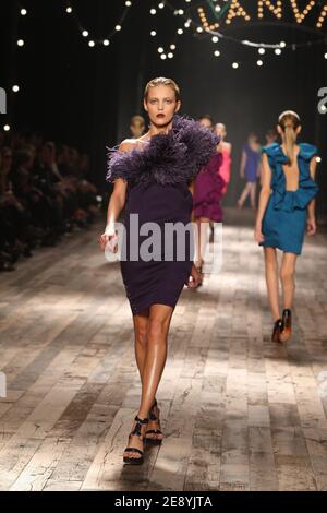 US designer Alber Elbaz for Lanvin Spring-Summer 2008 Ready-to-Wear ...
