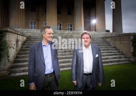 Mark Baring (left), son of Lord Ashburton and Michael Chance, Artistic ...