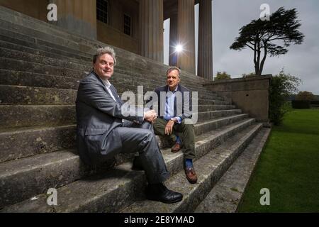 Mark Baring (right), son of Lord Ashburton and Michael Chance, Artistic ...