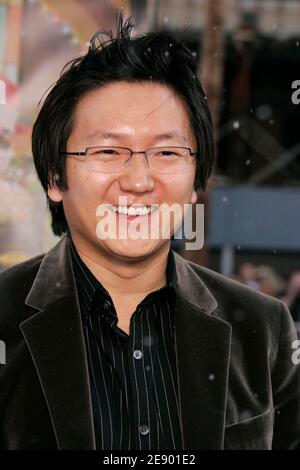 Masi Oka arriving to the Los Angeles premiere of "Bullet Train" held at ...