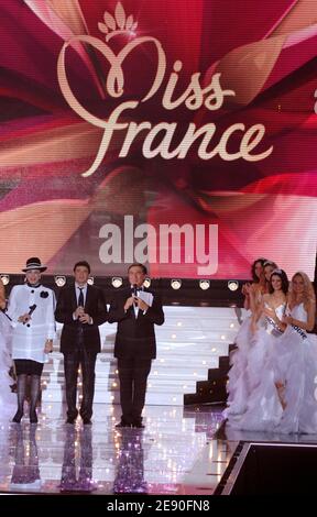 Atmosphere during the 2008 Miss France Pageant held at the Kursaal in ...