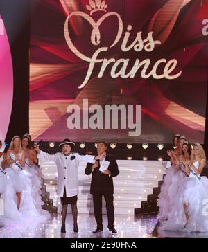 Atmosphere during the 2008 Miss France Pageant held at the Kursaal in ...