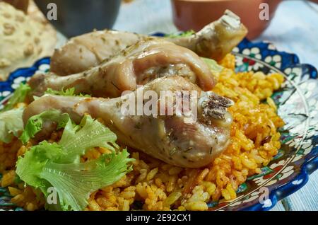Mathlotha, Traditional Rice Dish From Saudi Arabia, variation of kabsa ...