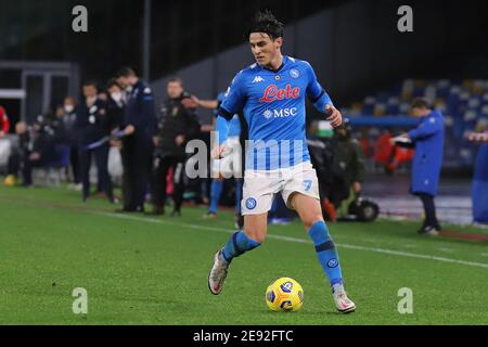 Eljif Elmas (SSC Napoli) during the Serie A Football match between ...