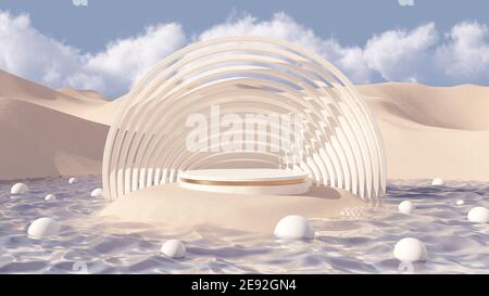 Abstract background for product presentation. 3d rendering Stock Photo ...