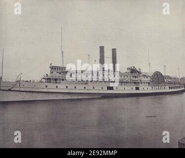 Steamer of the Fall River Line, Massachusetts, USA Stock Photo - Alamy