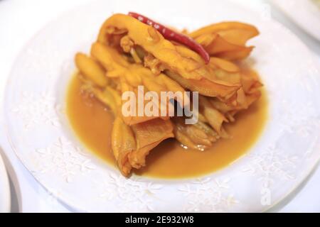Duck Feet with Mustard （boneless ） Stock Photo - Alamy