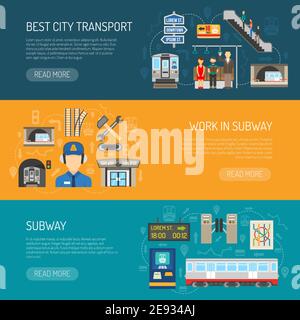 Set of commuter train banners Stock Vector Image & Art - Alamy