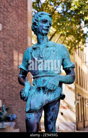 "Molder boy" bronze sculpture by the sculptor W. Hoselmann (1890-1978 ...