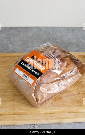 Warburton's Gluten Free White Tiger Bread Loaf. Suitable With A Gluten Intolerance Food Allergy ...