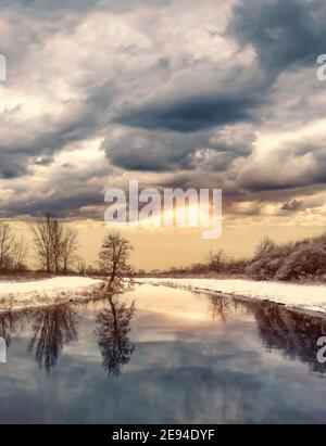 The Swider River in Otwock, Poland Stock Photo - Alamy