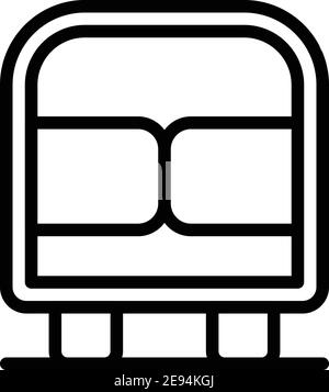 Car with open boot icon. Outline car with open boot vector icon for web ...