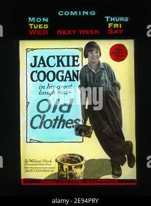 OLD CLOTHES [US 1925] JACKIE COOGAN Date: 1925 Stock Photo - Alamy