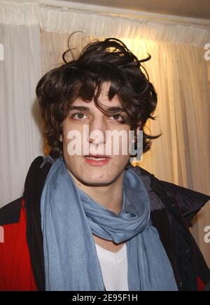 French actor Louis Garrel attends the red carpet during eighth day of ...