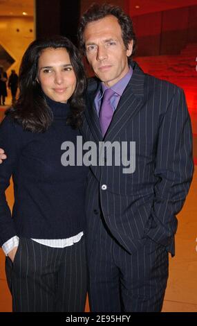 French actor Stephane Freiss and his wife Ursula arrive in the 'VIP ...