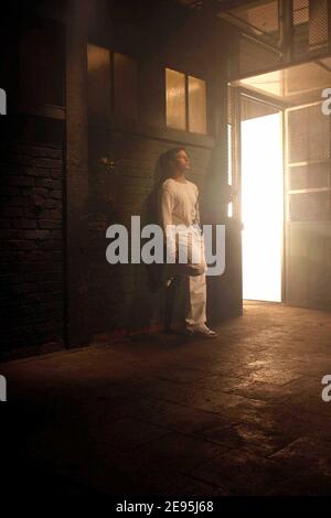 EXCLUSIVE. French singer Amine filming his video clip for his single ...