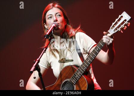 French singer Anais performs during the 'Fight against cancer' concert ...