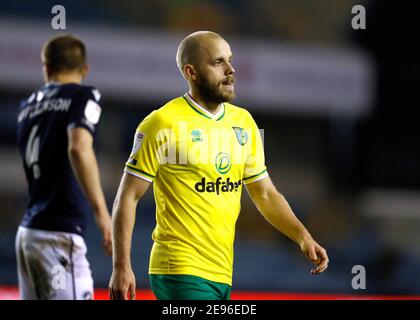 The Den, Bermondsey, London, UK. 2nd Feb, 2021. English Championship ...