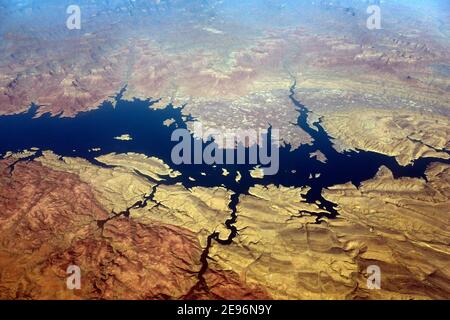 Aerial view of Ozentari, Tekeze river, Northern Ethiopia Stock Photo ...