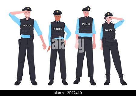 policeman in tactical gear riot police officer standing pose protesters ...
