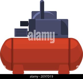 refrigerant air conditioner cartoon vector illustration Stock Vector ...