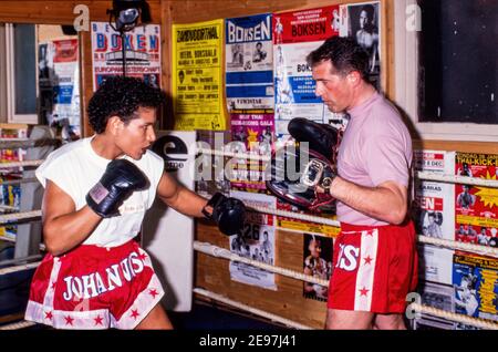 AMSTERDAM, THE NETHERLANDS - MAR 20, 1991: Lucia Rijker is a Dutch ...