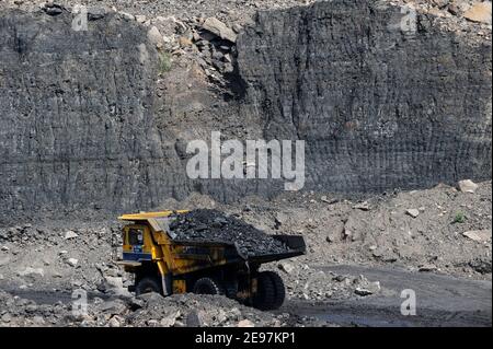 India Jharkhand Dhanbad , coal mining of Bharat coking coal Ltd Stock ...