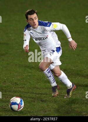 Tranmere Rovers' Lee O'Connor during the Sky Bet League Two semi final ...