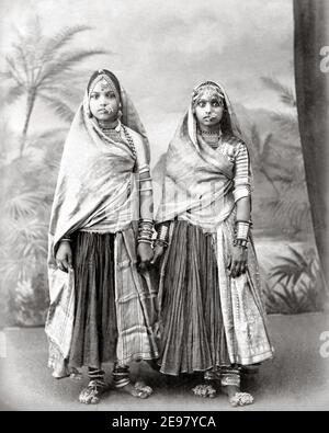 Marwari Caste girls, India Stock Photo - Alamy