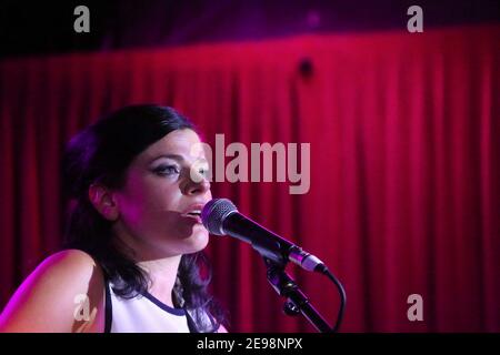 Gemma Ray performing live on stage at Borderline, London Stock Photo ...