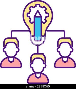 Co-designing concept icon Stock Vector Image & Art - Alamy