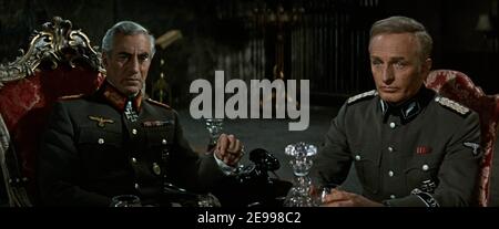 London.UK. Ferdy Mayne, Anton Diffring, Olga Lowe, William Squire ...