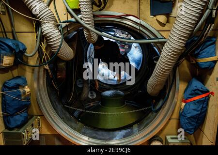 Exhibition about the Russian module of the International Space Station ...