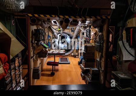 Exhibition about the Russian module of the International Space Station ...