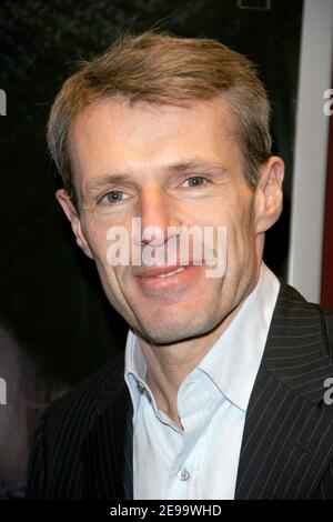 French actor Lambert Wilson. Portrait made during the American Film ...