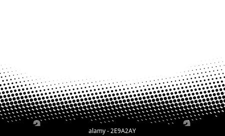 Black and white Halftone background dotted background Pop-art overlay ...