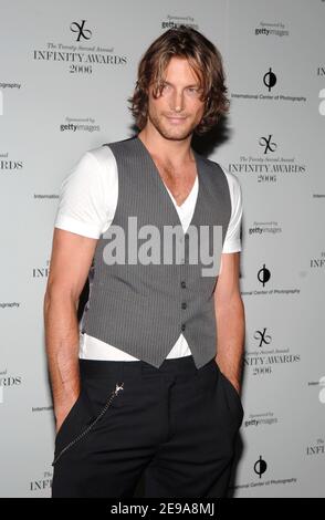 Versace model Gabriel Aubry (Halle Berry's boyfriend) arrives at the ...