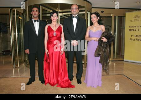 Cast members of the film 'Halim' from left : Egyptian Haytham Ahmad ...