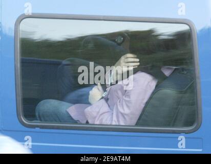 Alexandra Lefevre, David Hotyat's fiancee leaves the first day of David ...