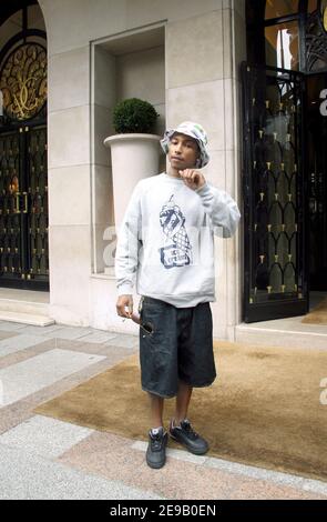 Pharrell Williams poses for photographers at the photo call for the ...