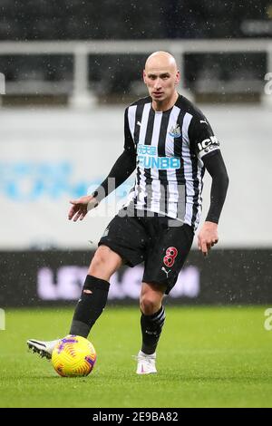 Jonjo Shelvey of Newcastle United during the Premier League match at St ...