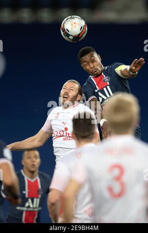 03 Presnel KIMPEMBE (psg) during Paris Saint Germain and Monaco ...
