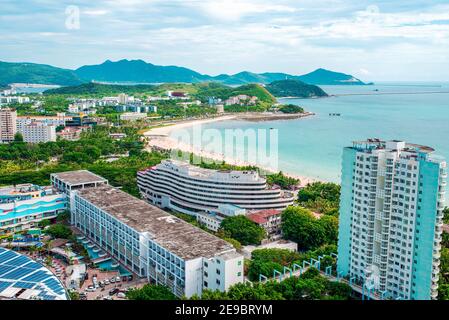 China, Hainan Island, Sanya, Dadonghai Beach Stock Photo - Alamy