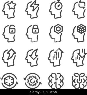 Motivation line icon. Self development Stock Vector Image & Art - Alamy